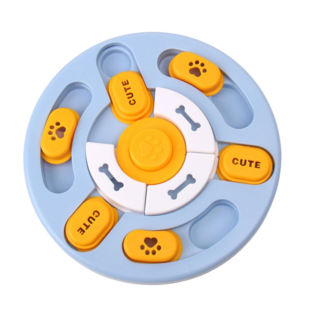 Interactively Puzzles Feeders Bowl Sliding Tile Treat Dispenser Slow ...
