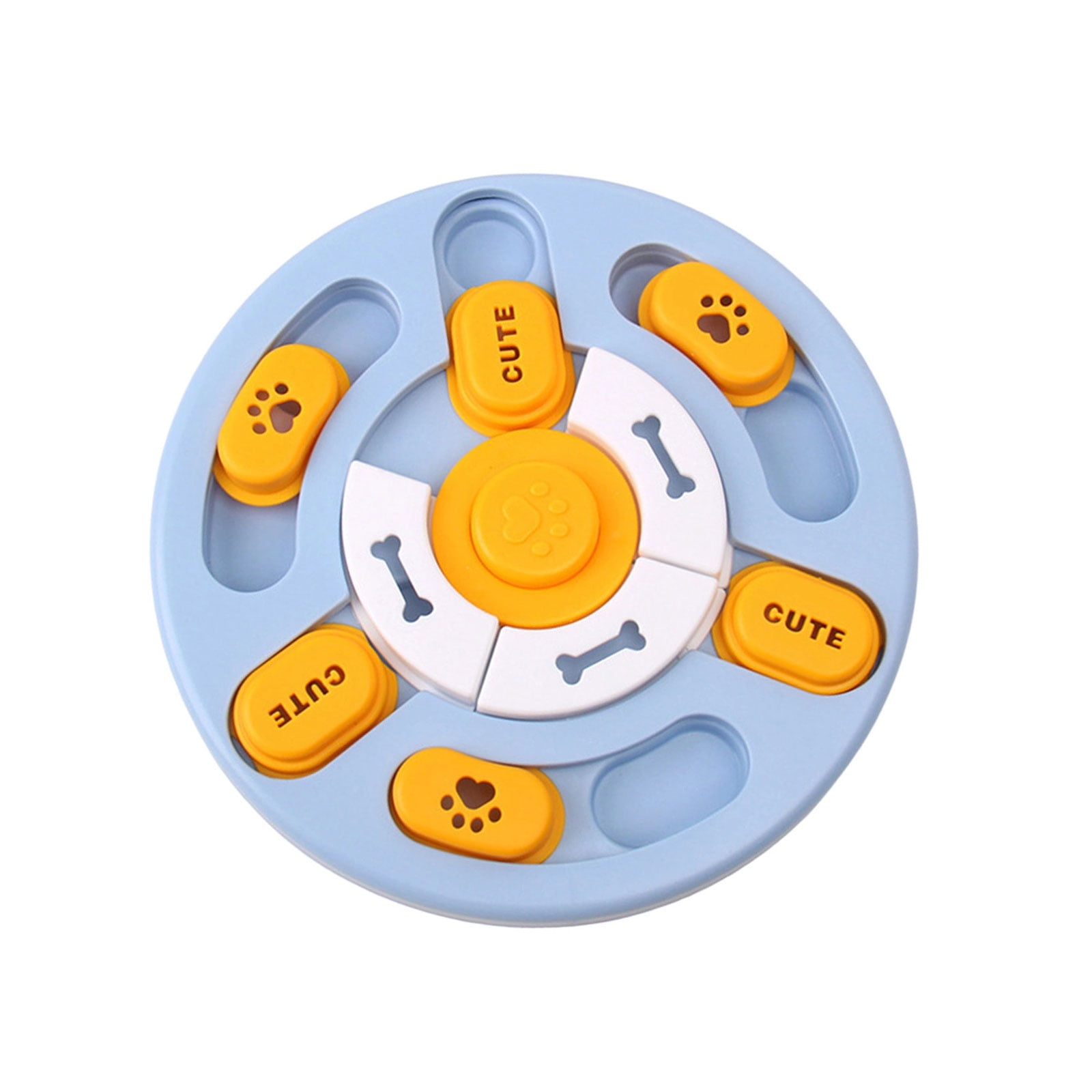 Interactively Puzzles Feeders Bowl Sliding Treat Dispenser Slow Feed ...