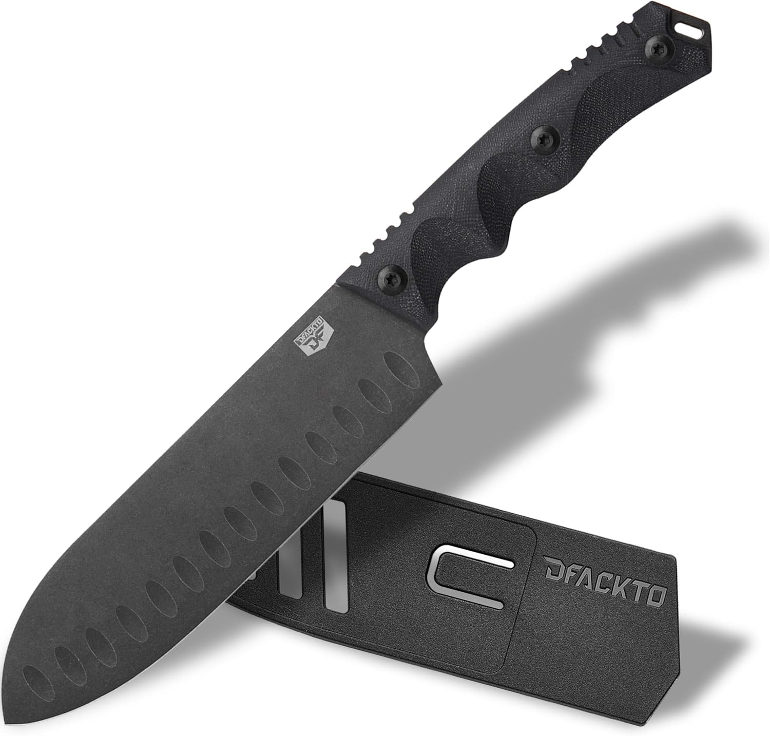 Interceptor 6.5 Inch Santoku Knife for Camping and Outdoor Kitchen ...