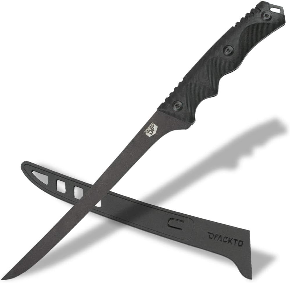 Interceptor 7.5 Inch Fillet Knife for Camping and Outdoor Kitchen, Full ...