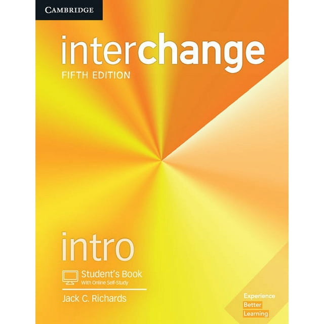 Interchange Intro Student's Book with Online Self-Study - Walmart.com