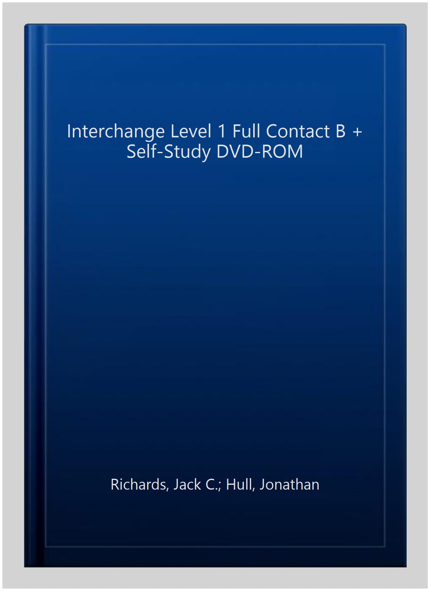 Interchange Level 1 Full Contact B + Self-Study DVD-ROM - Walmart.com