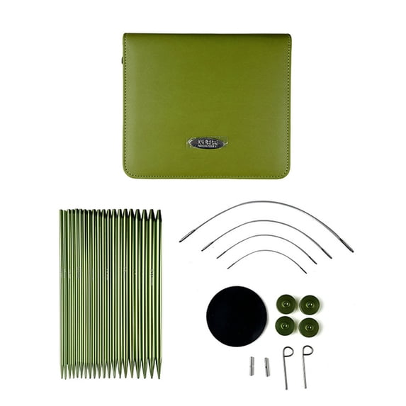 Interchangeable Circular Knitting Needle Set 2.2-5.0mm Round Knitting ...