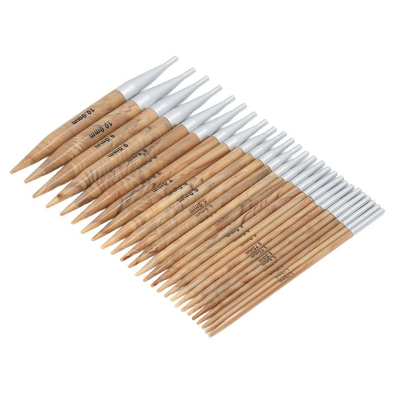Interchangeable Circular Knitting Needle Set, Detachable Aluminum Alloy ...