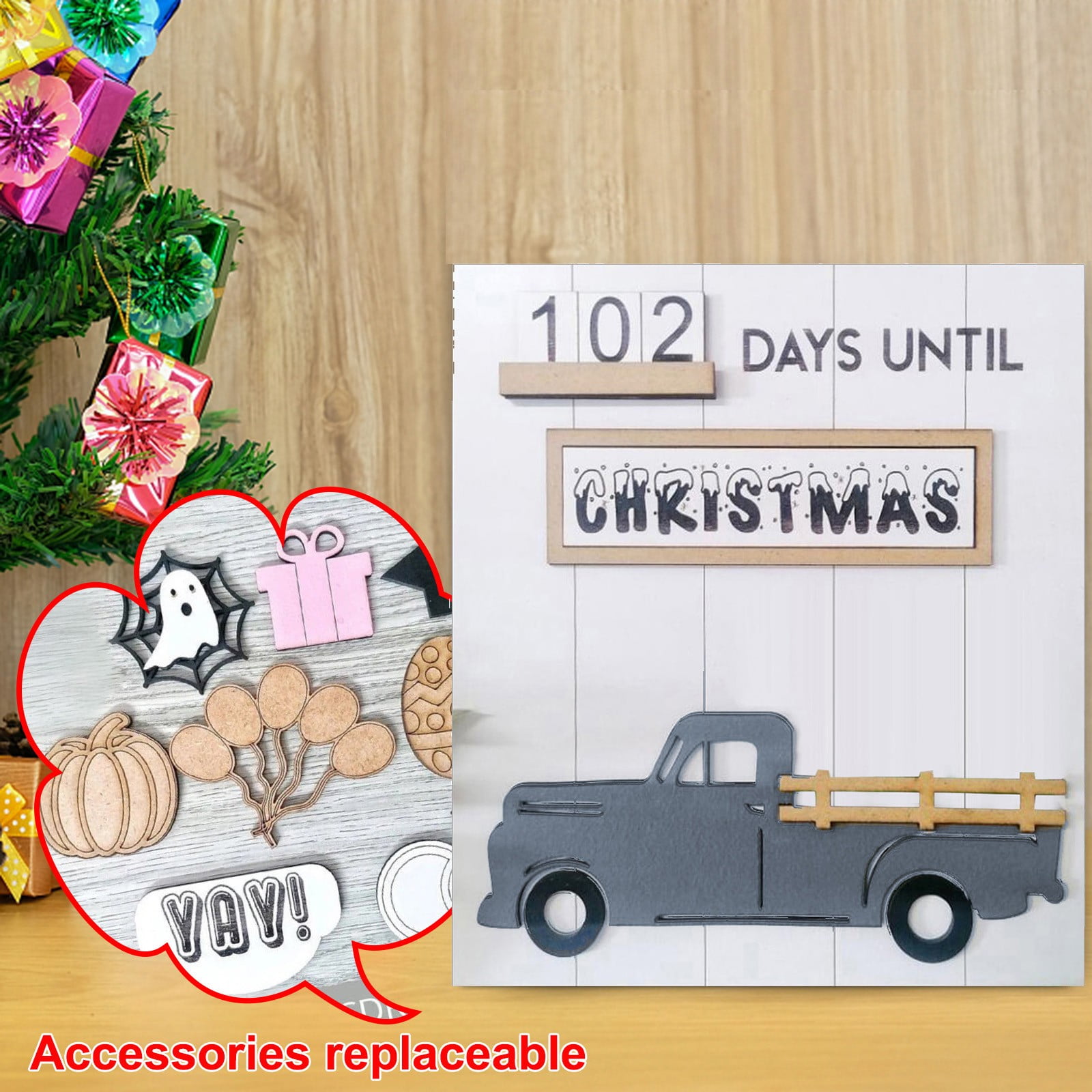 Interchangeable Countdown Calendar Is Perfect For Year-round Events ...