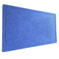Interchangeable Felt Notice Board with Noise Reducing Fabric Easy Wall ...