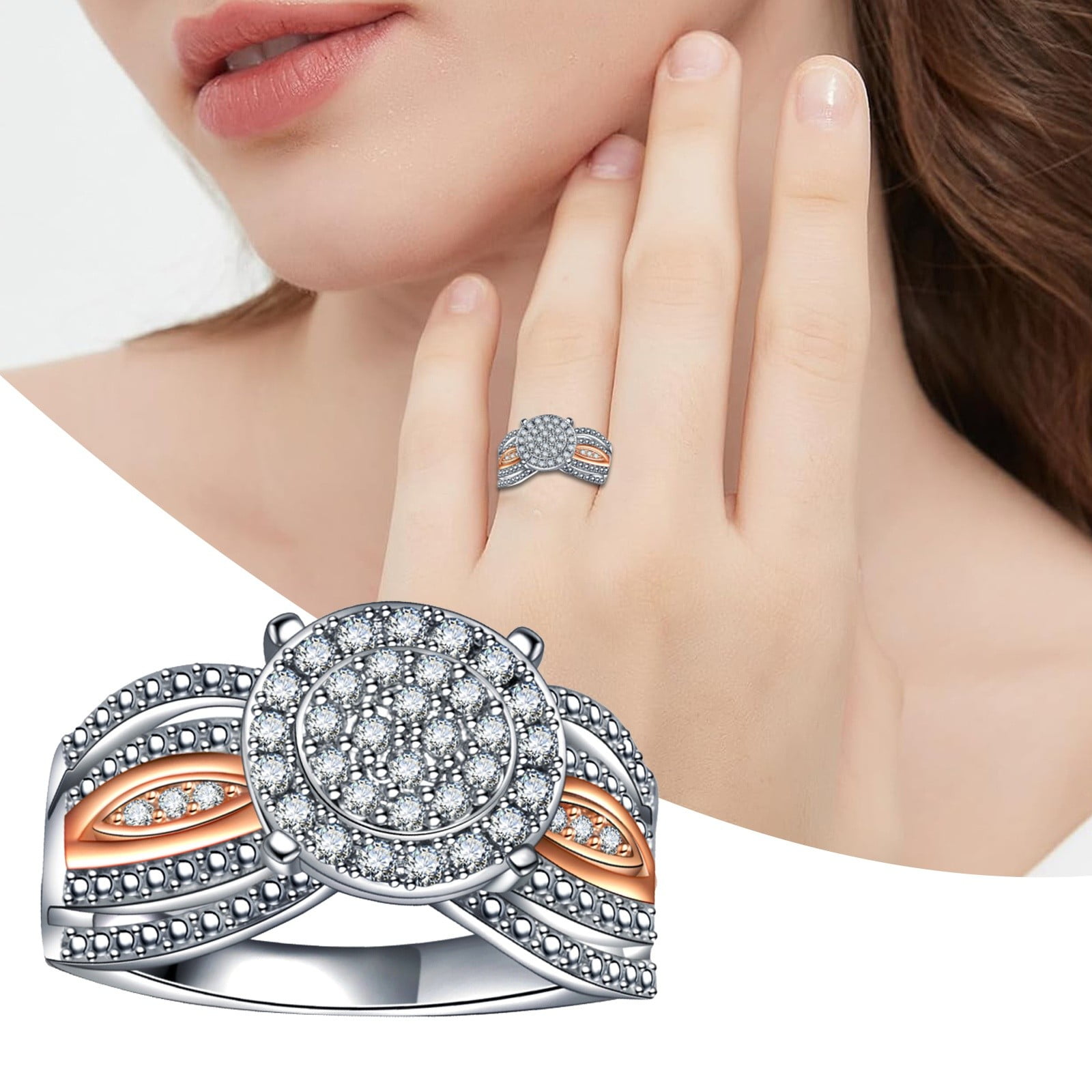 Interchangeable Rings Vintage Ring Pack Packs of Rings Adjustable Rings ...