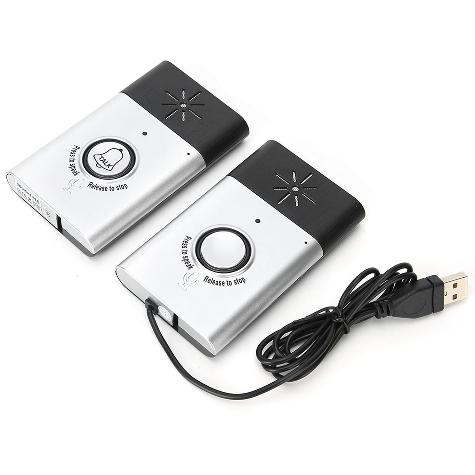 Intercom, Portable Mini Intercom, 2.4GHz Office For Olds Kids Home ...