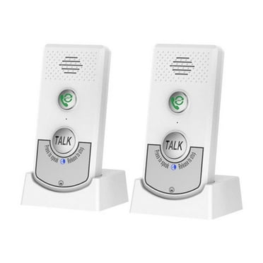 HOSMART Two-Way Wireless Intercom System, 1000ft Range, Indoor Voice ...