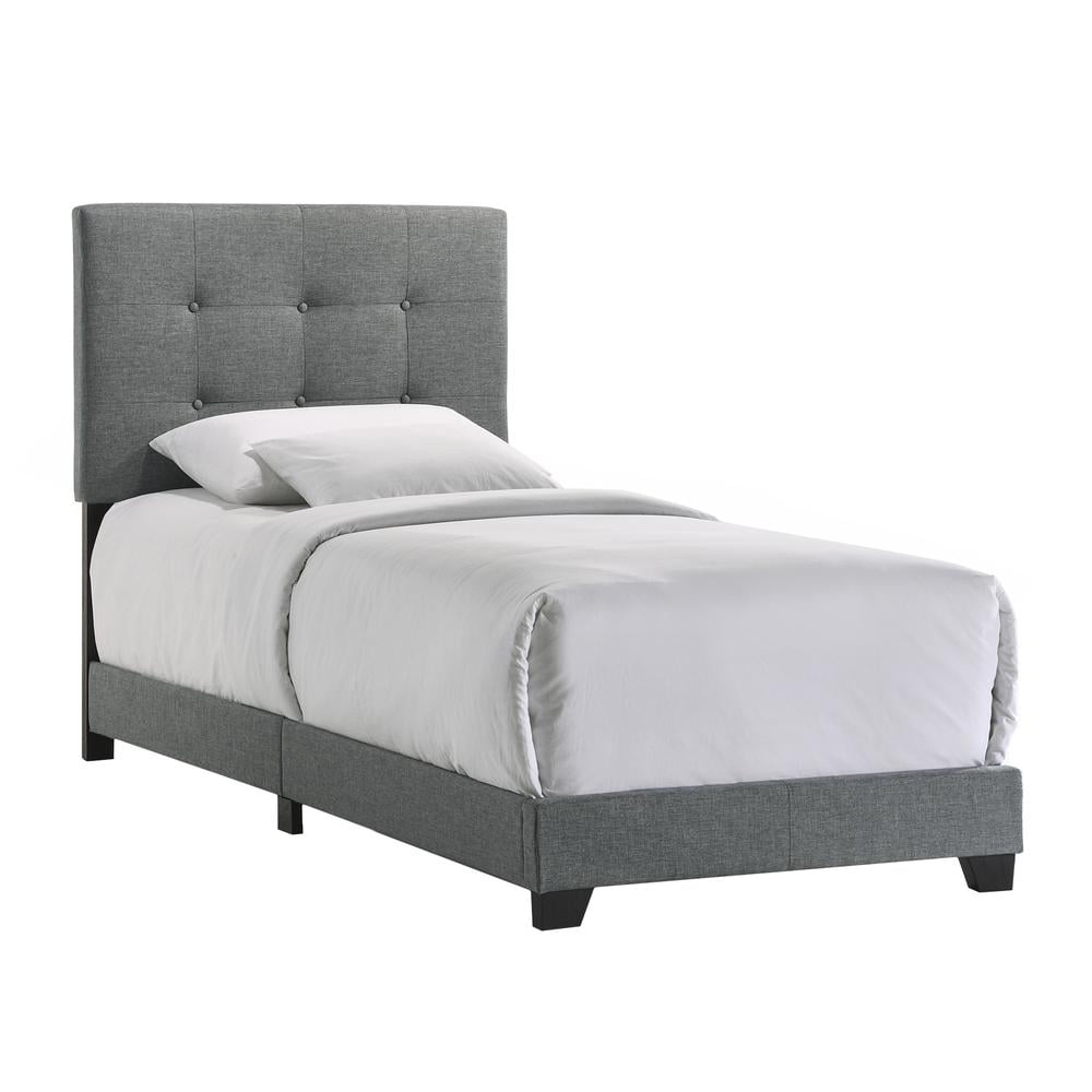Intercon Furniture Addyson Modern Fabric Twin Upholstered Bed in ...