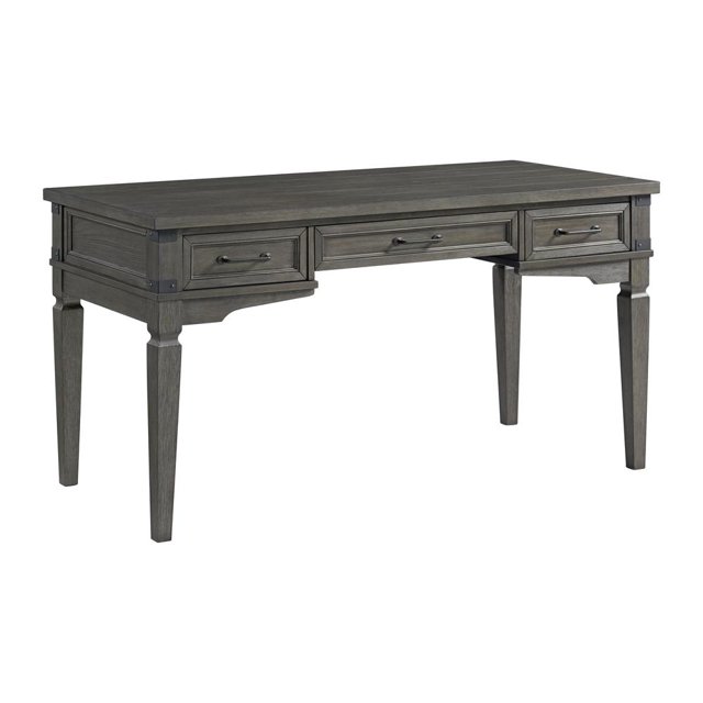 "Intercon Foundry Collection 60"" Oak Veneer Writing Desk with Rustic ...