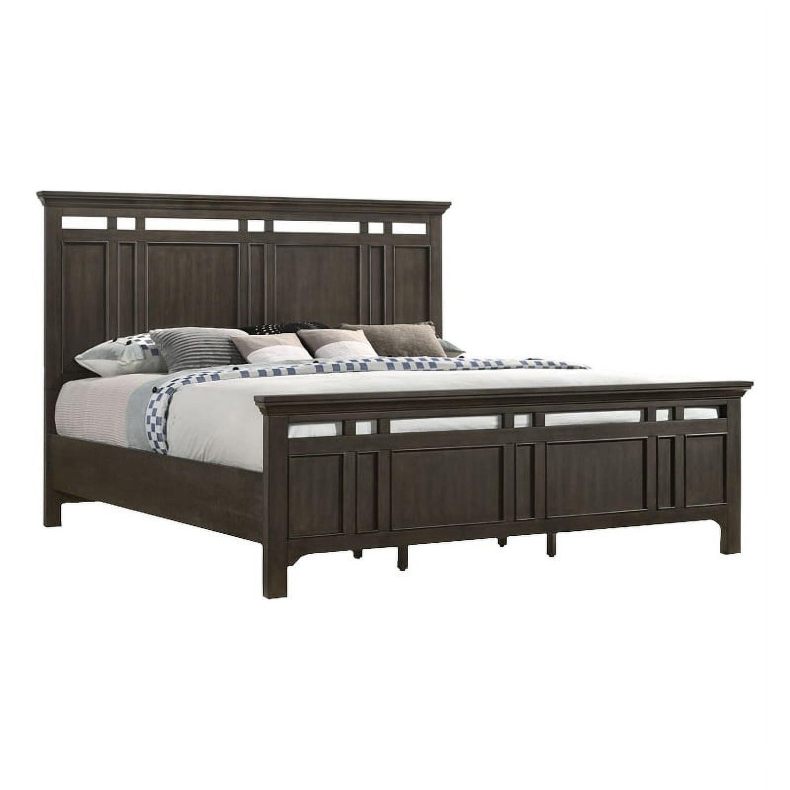 Intercon Furniture Hawthorne Bedroom Complete King Panel Bed in ...