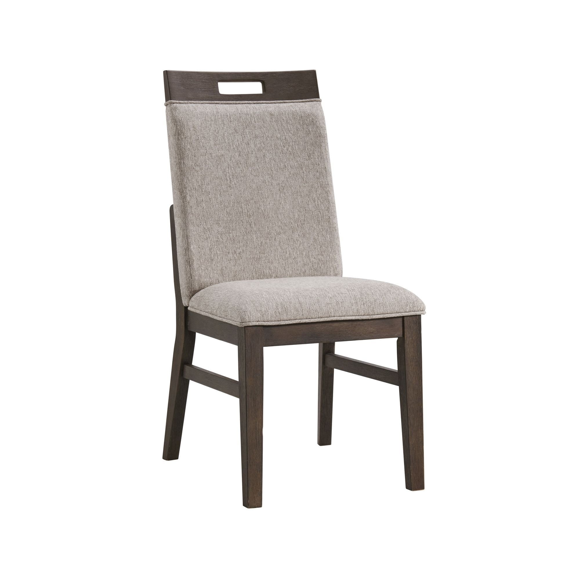 Intercon Furniture Hearst Transitional Wood Upholstered Chair in Brown ...