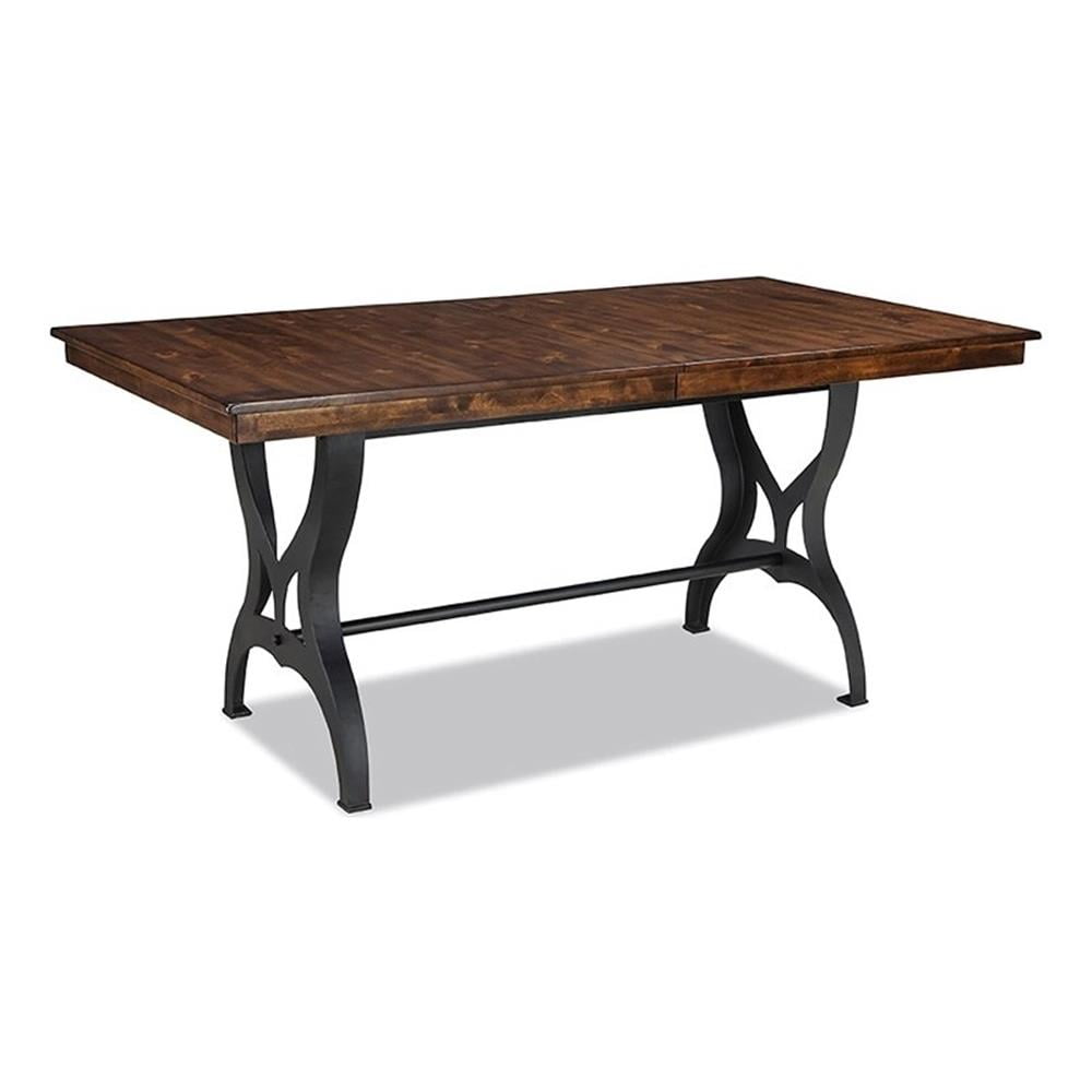 Intercon Furniture Traditional Wood Gathering Table in Copper - Walmart.com