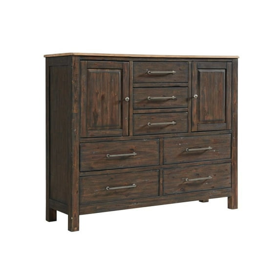 Intercon Transitions Bedroom Collection 7-Drawer Gentleman's Chest in ...