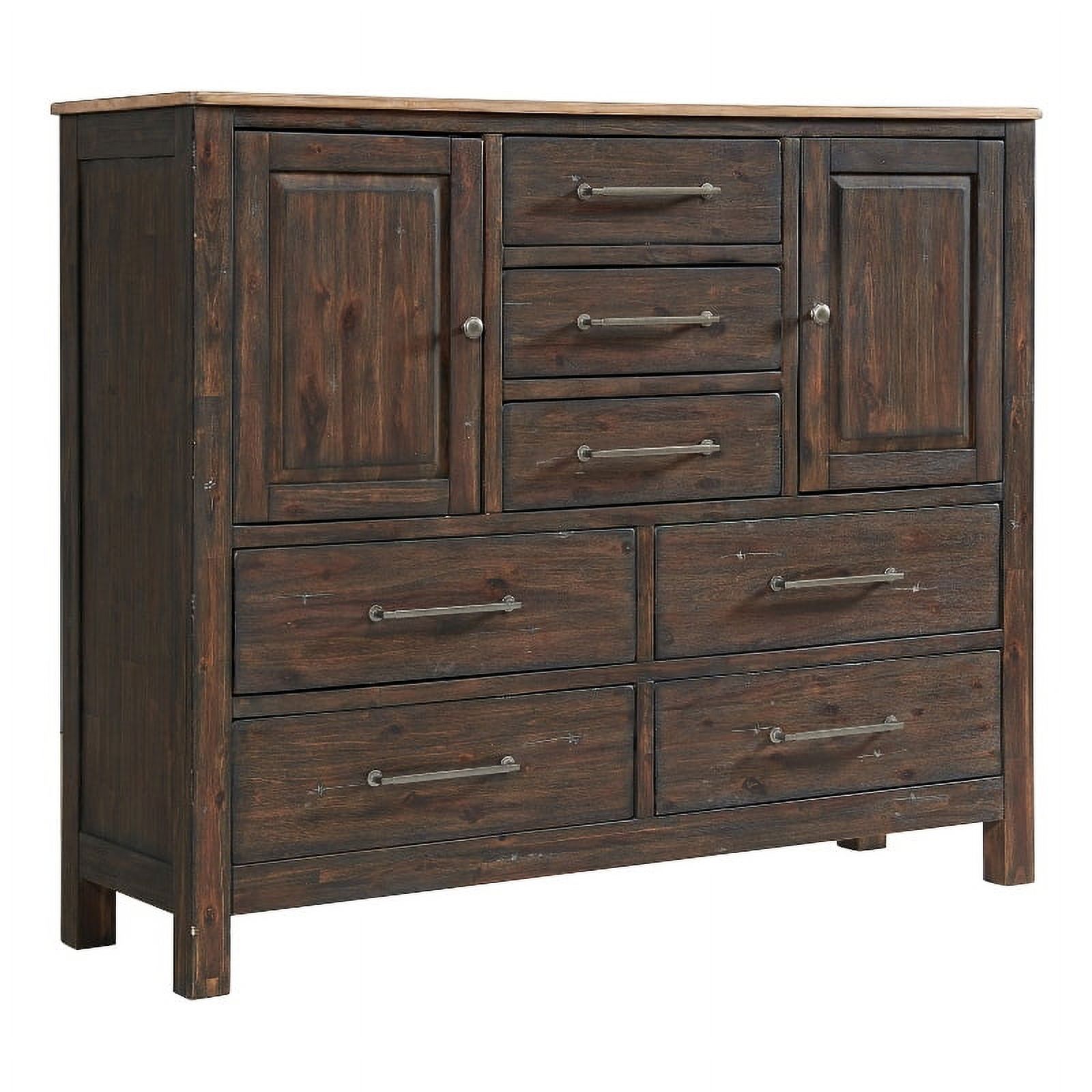 Intercon Furniture Transitions Bedroom 7-Drawer Gentleman's Chest in ...