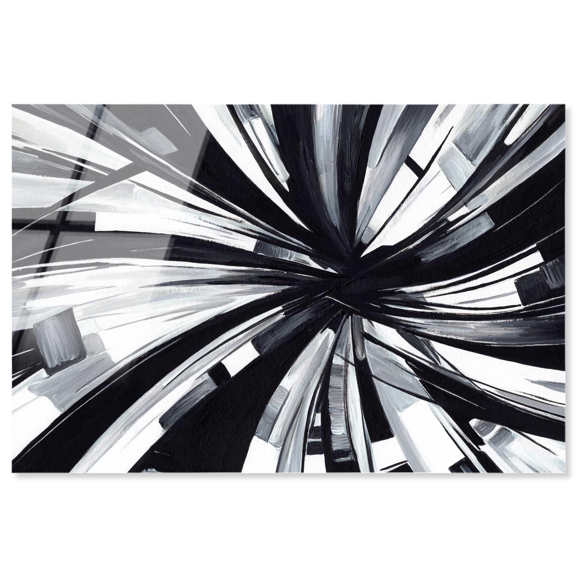 Interconnection Acrylic Contemporary Wall Art by Art Remedy, Ready to ...