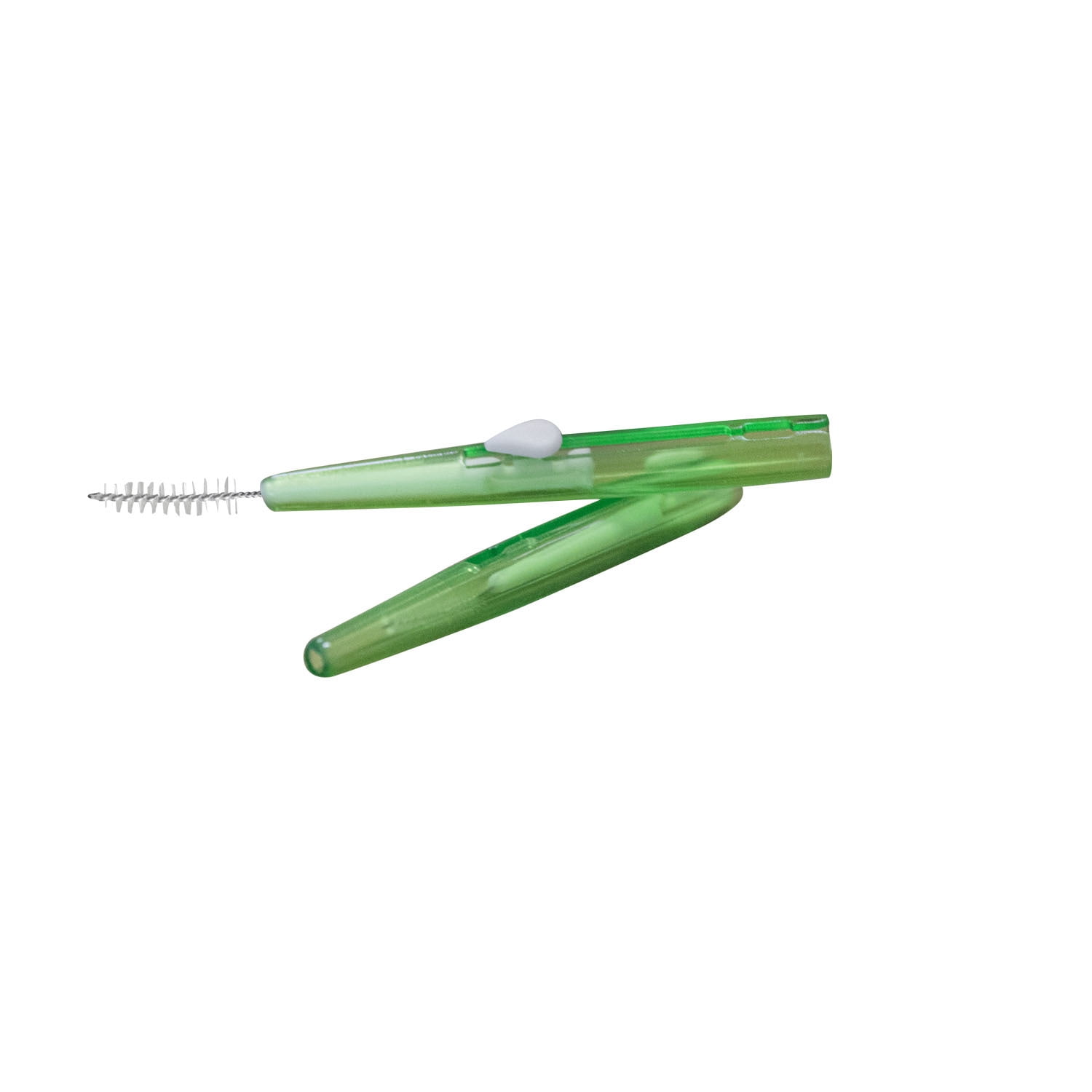 Interdental Brush Individually Wrapped, Push-Pull, Pack of 100, X-Small ...