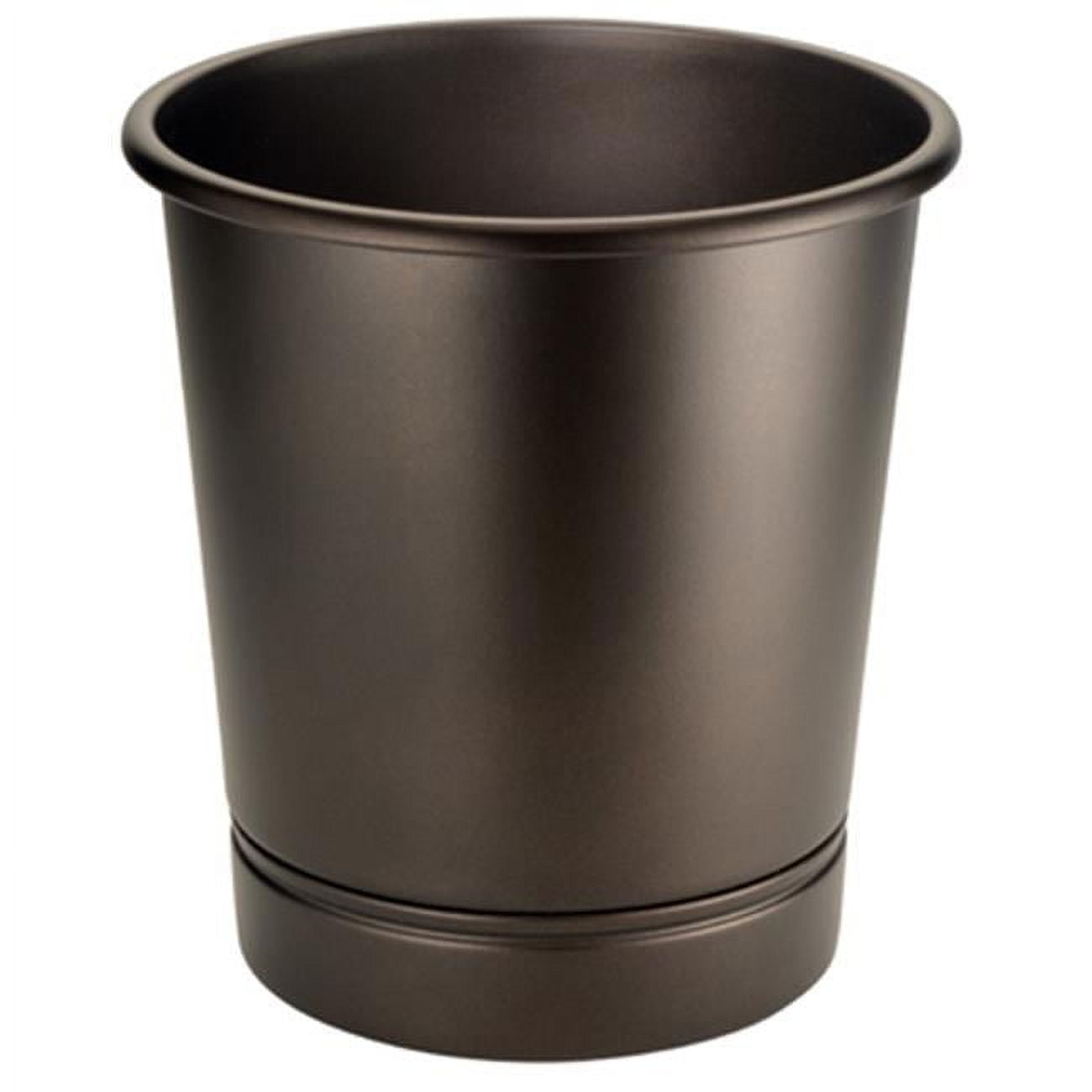 Interdesign 76585 Bronze Metal Waste Can - Walmart.com