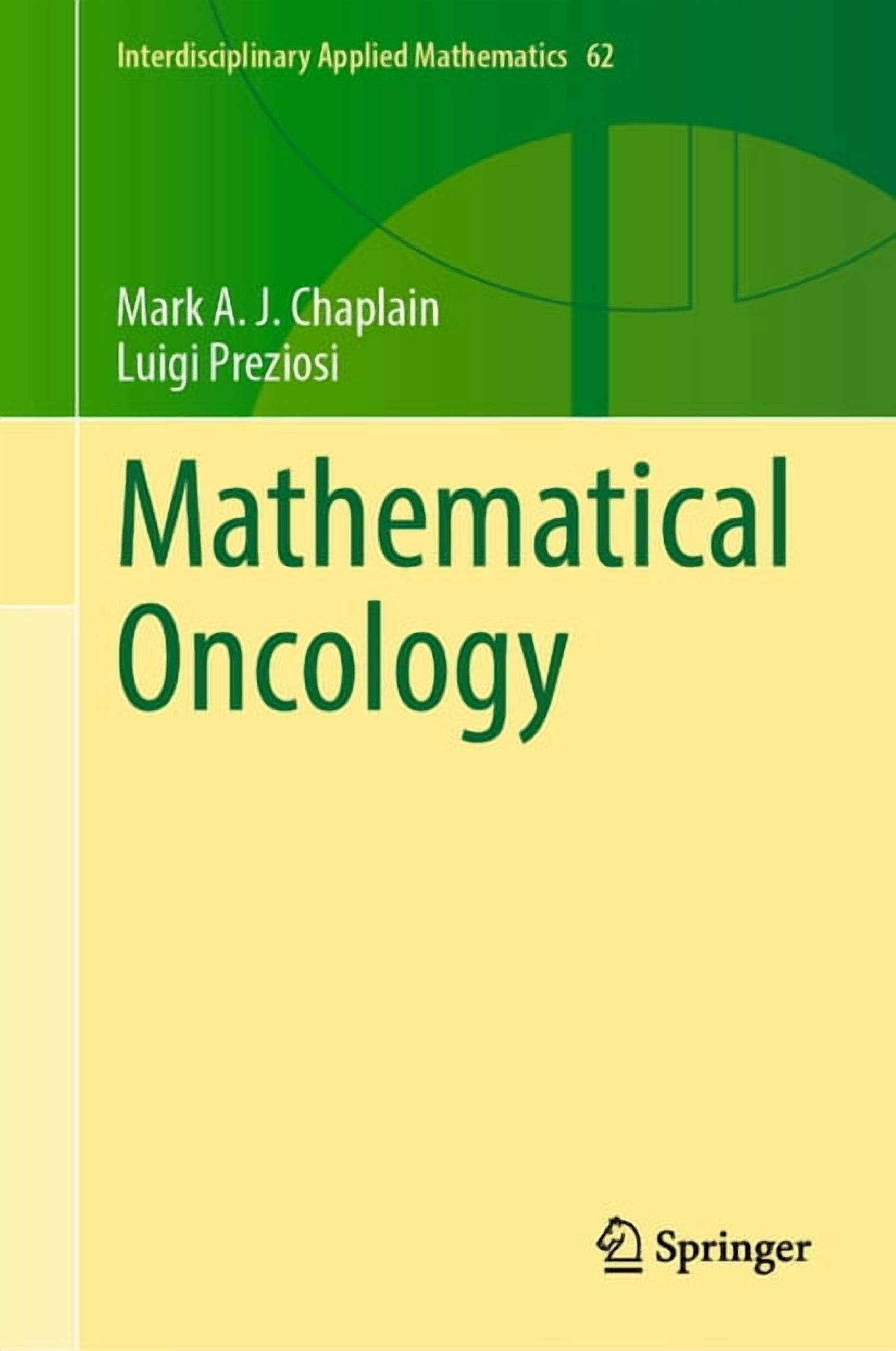 Interdisciplinary Applied Mathematics Mathematical Modeling of Tumor ...