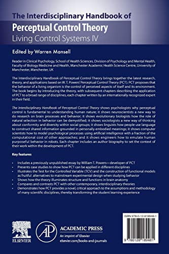 Pre-Owned Interdisciplinary Handbook of Perceptual Control Theory ...