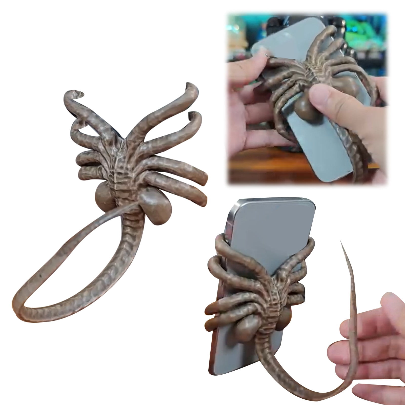 Interesting Bendable Mobile Phone Holder Scary And Interesting ...