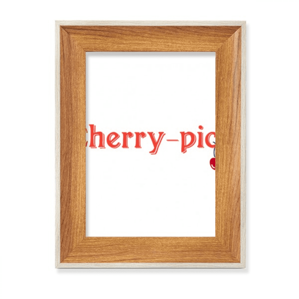 Interesting Catchword Cherry Pick Desktop Wooden Photo Frame Display ...