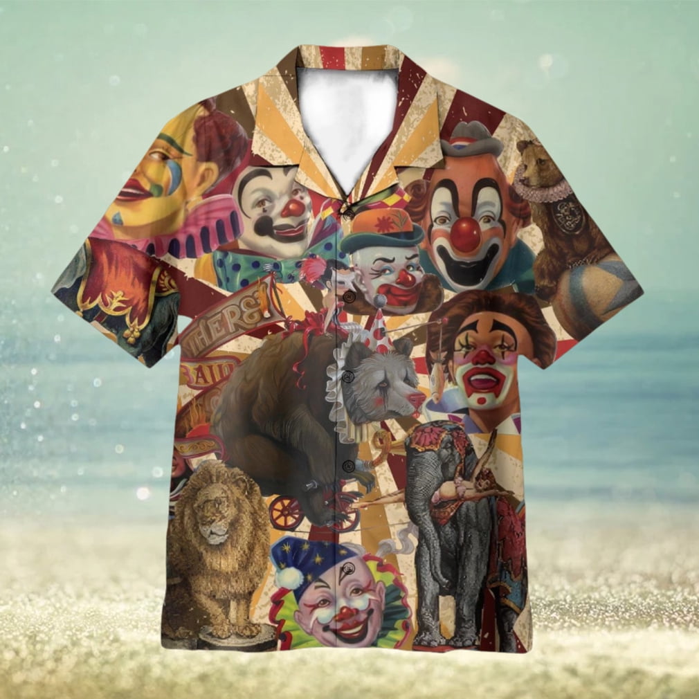 Interesting Life In The Circus 3D Hawaiian Shirt Summer Vaction Gift ...