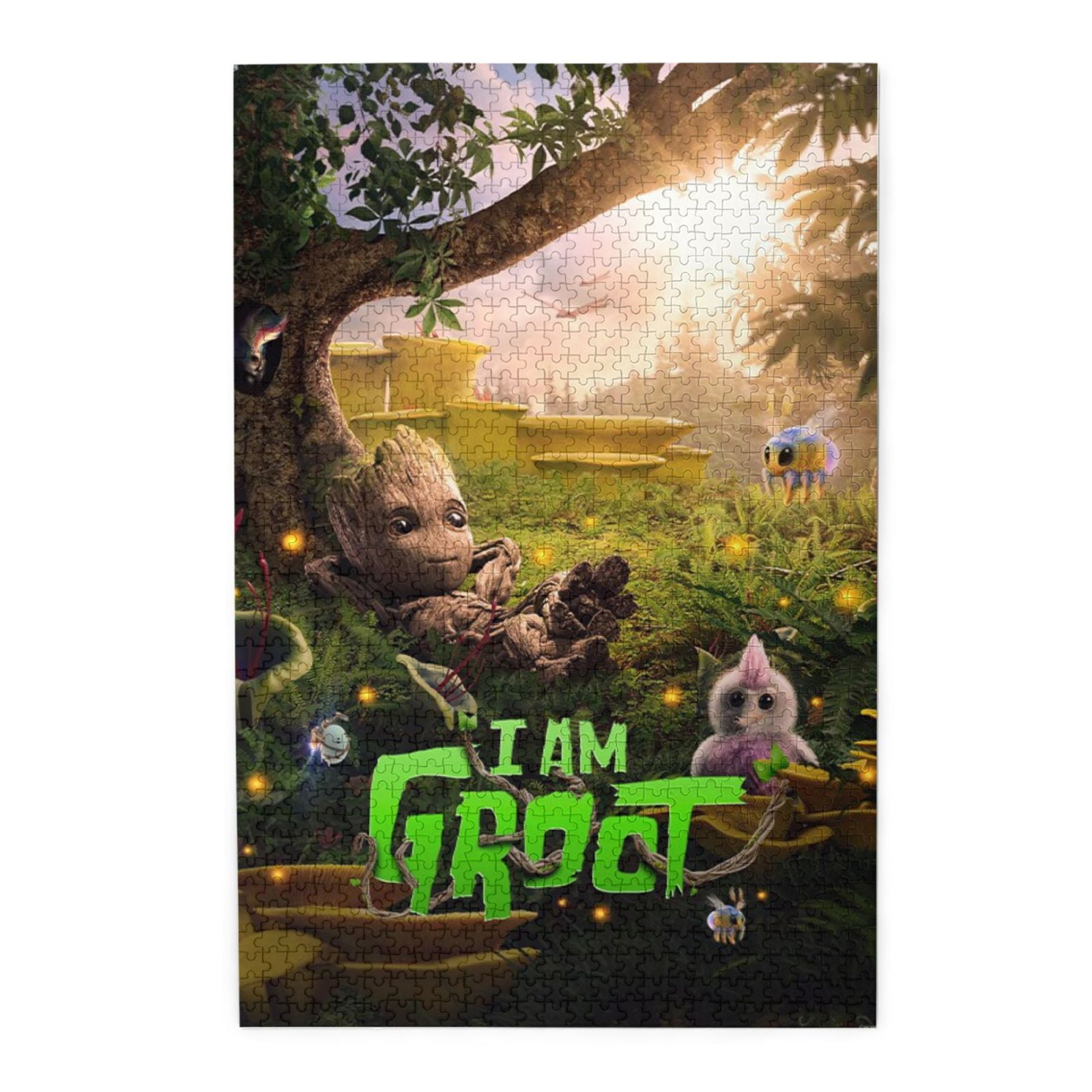 Interesting Puzzle (Box) I Am Groot Wooden Picture Puzzle 1000 Piece ...