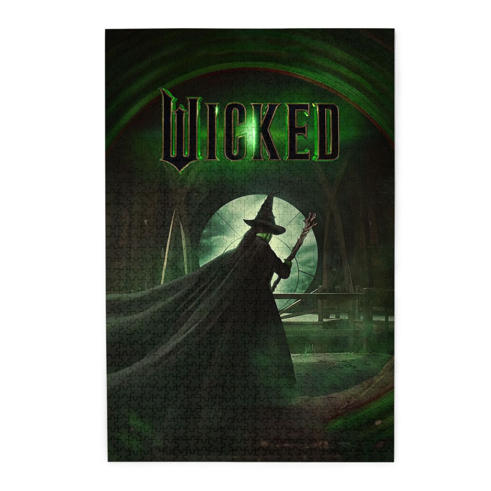 Interesting Puzzle (Box) Movie Musical Wicked Wooden Picture Puzzle ...
