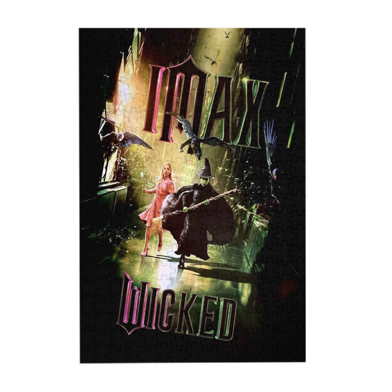 Interesting Puzzle (Box) Movie Musical Wicked Wooden Picture Puzzle 300 ...