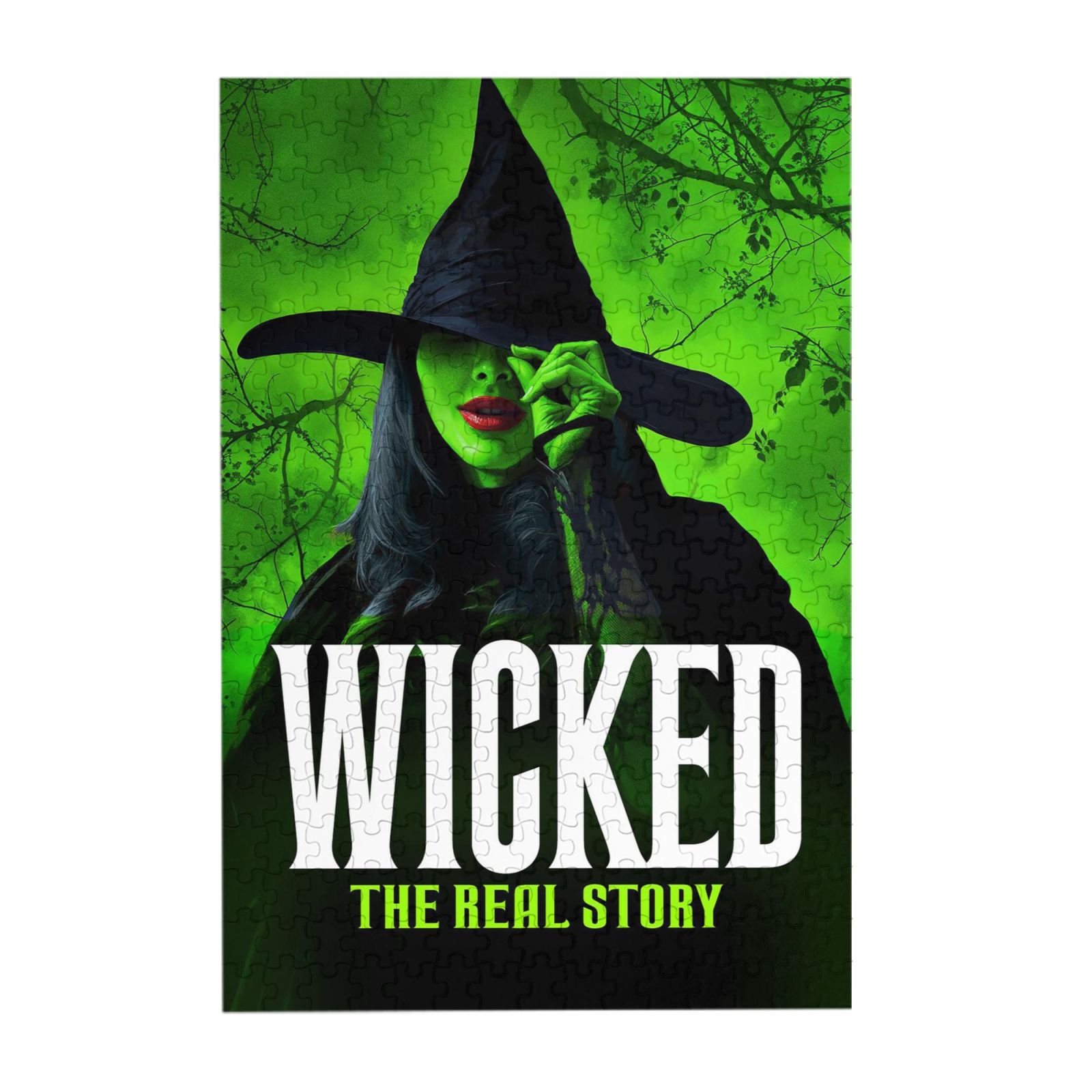 Interesting Puzzle (Box) Movie Musical Wicked Wooden Picture Puzzle 300 ...