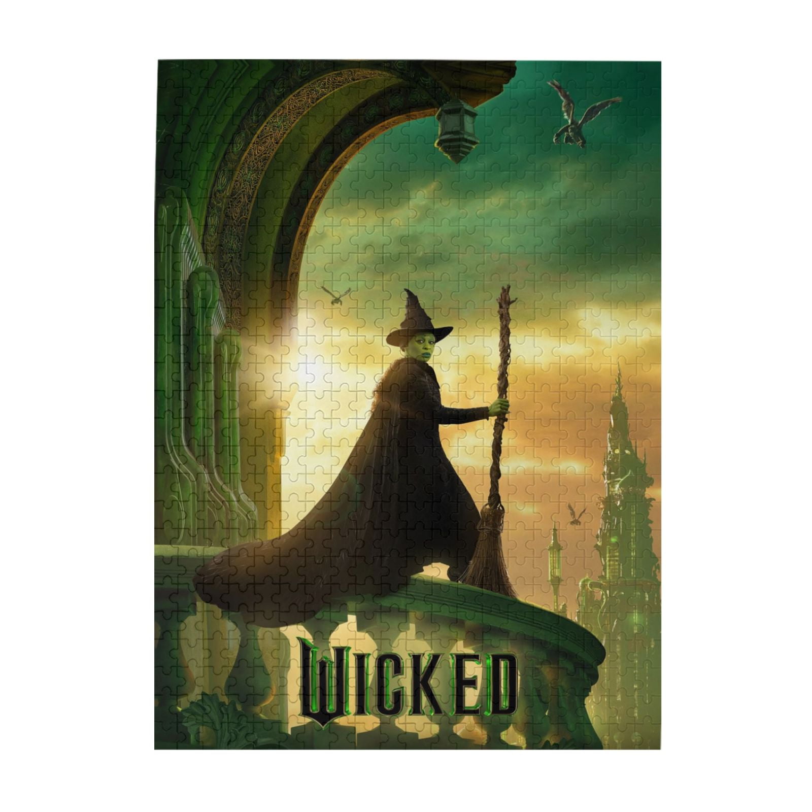 Interesting Puzzle (Box) Movie Musical Wicked Wooden Picture Puzzle 500 ...