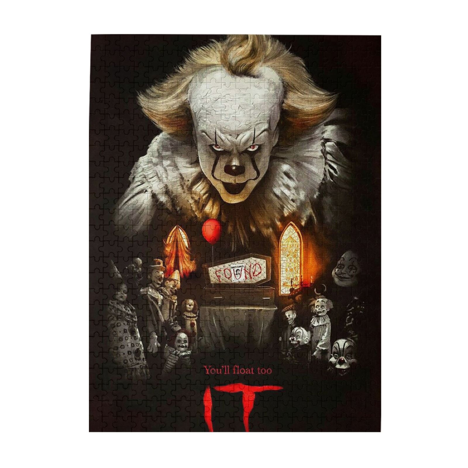 Interesting Puzzle (Box) Pennywise Wooden Picture Puzzle 500 Piece ...