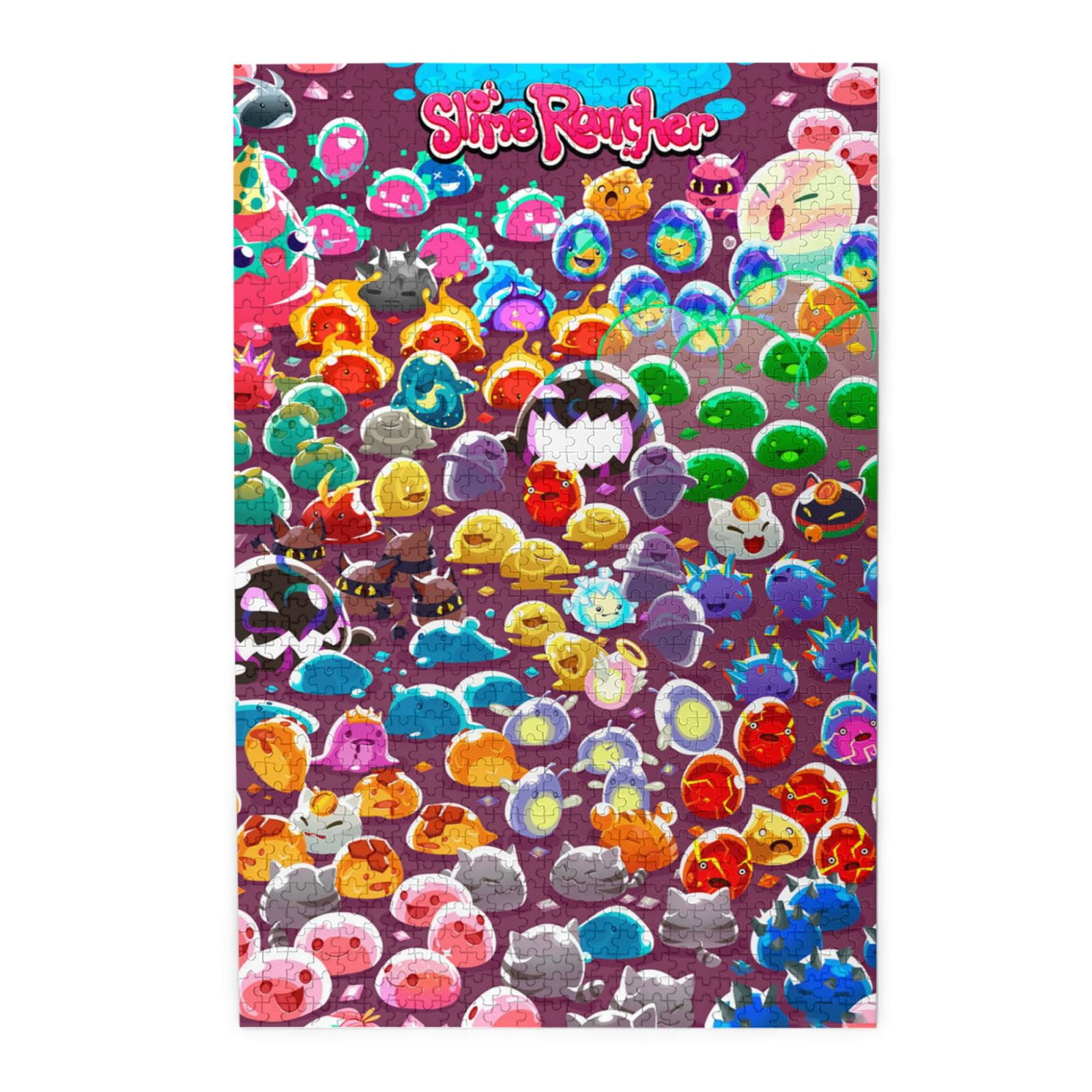 Interesting Puzzle (Box) Slime Rancher Wooden Picture Puzzle 1000 Piece ...