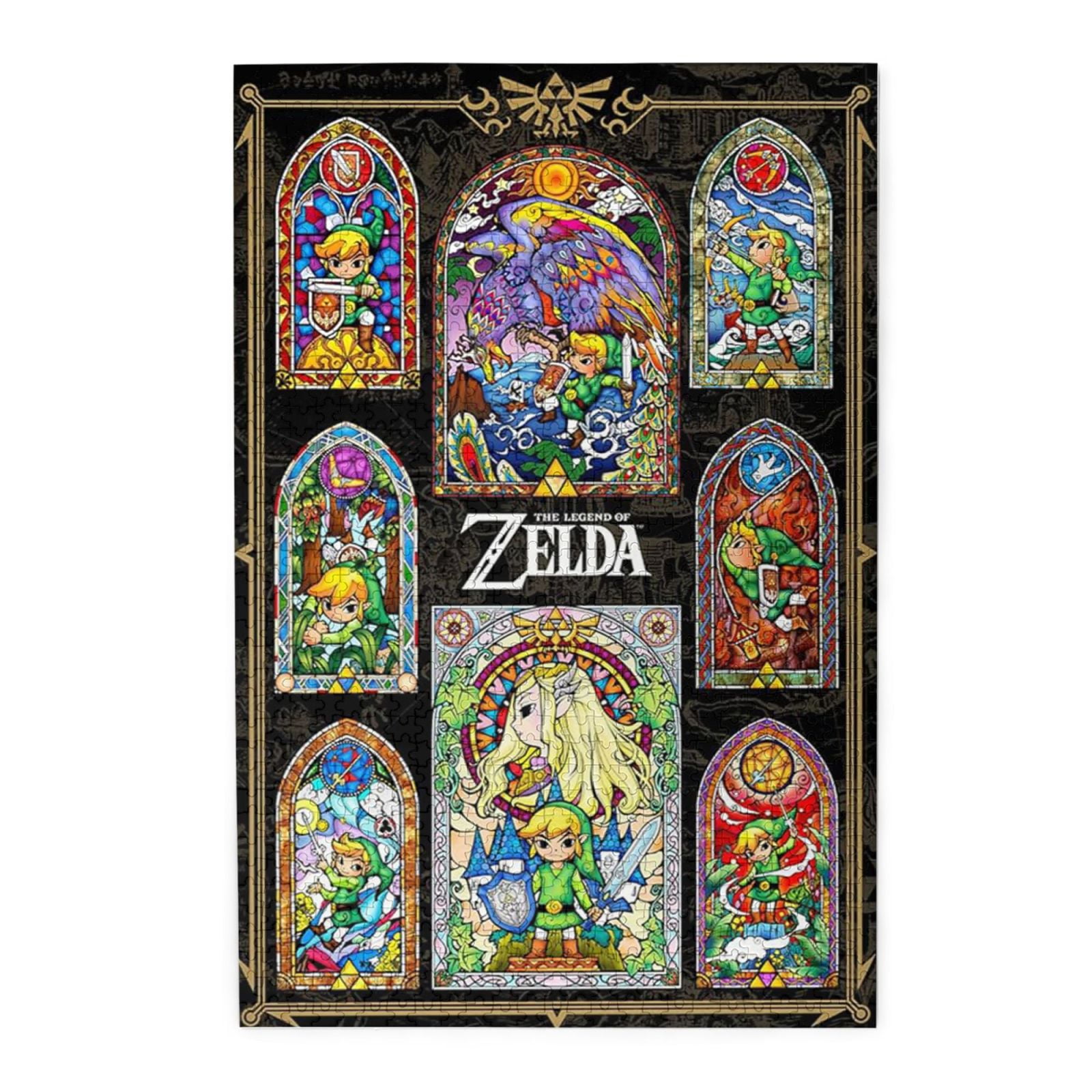 Interesting Puzzle (Box) The Legend Of Zelda Wooden Picture Puzzle 1000 ...