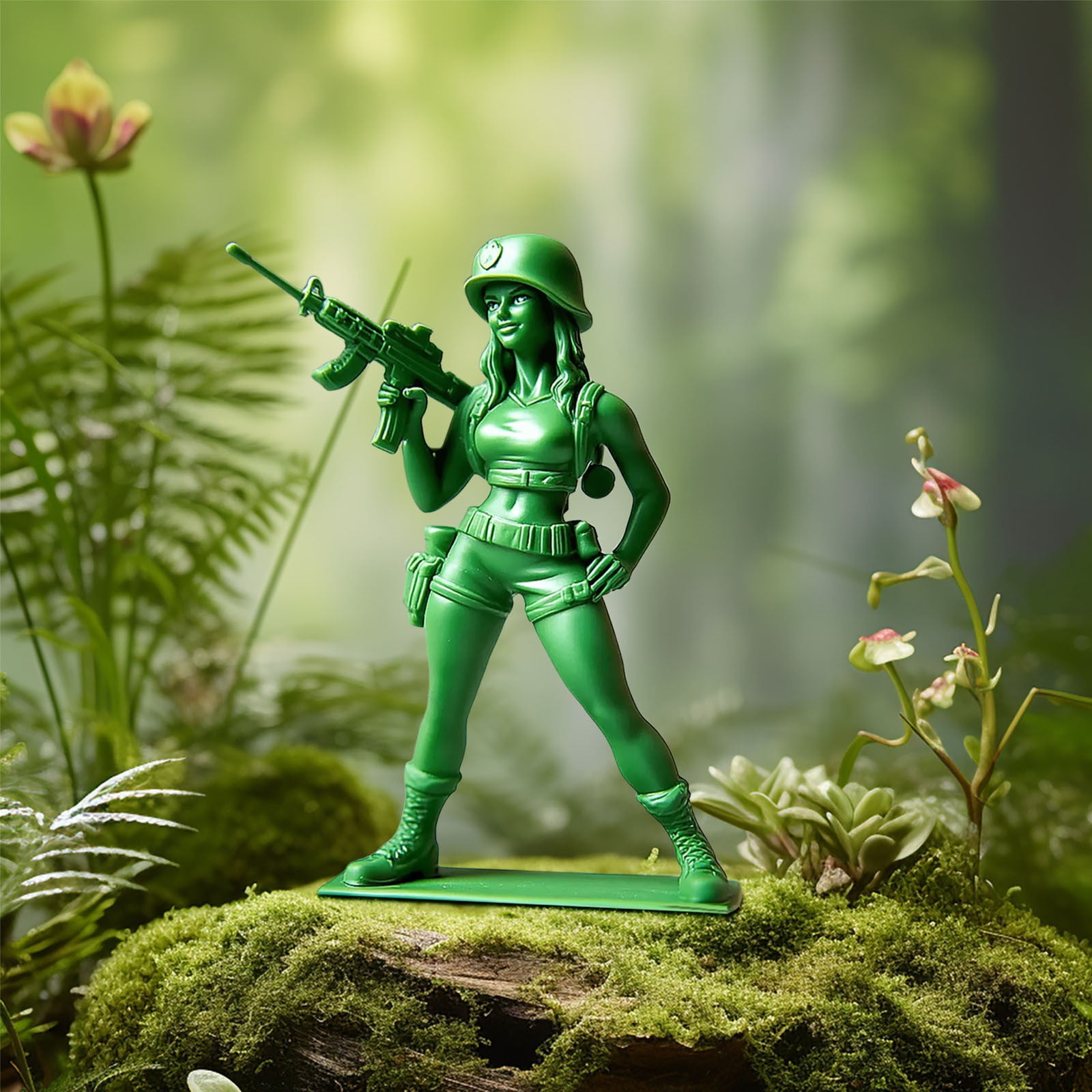 Interesting Soldier Figurine Decoration for Female Soldiers, Unique ...