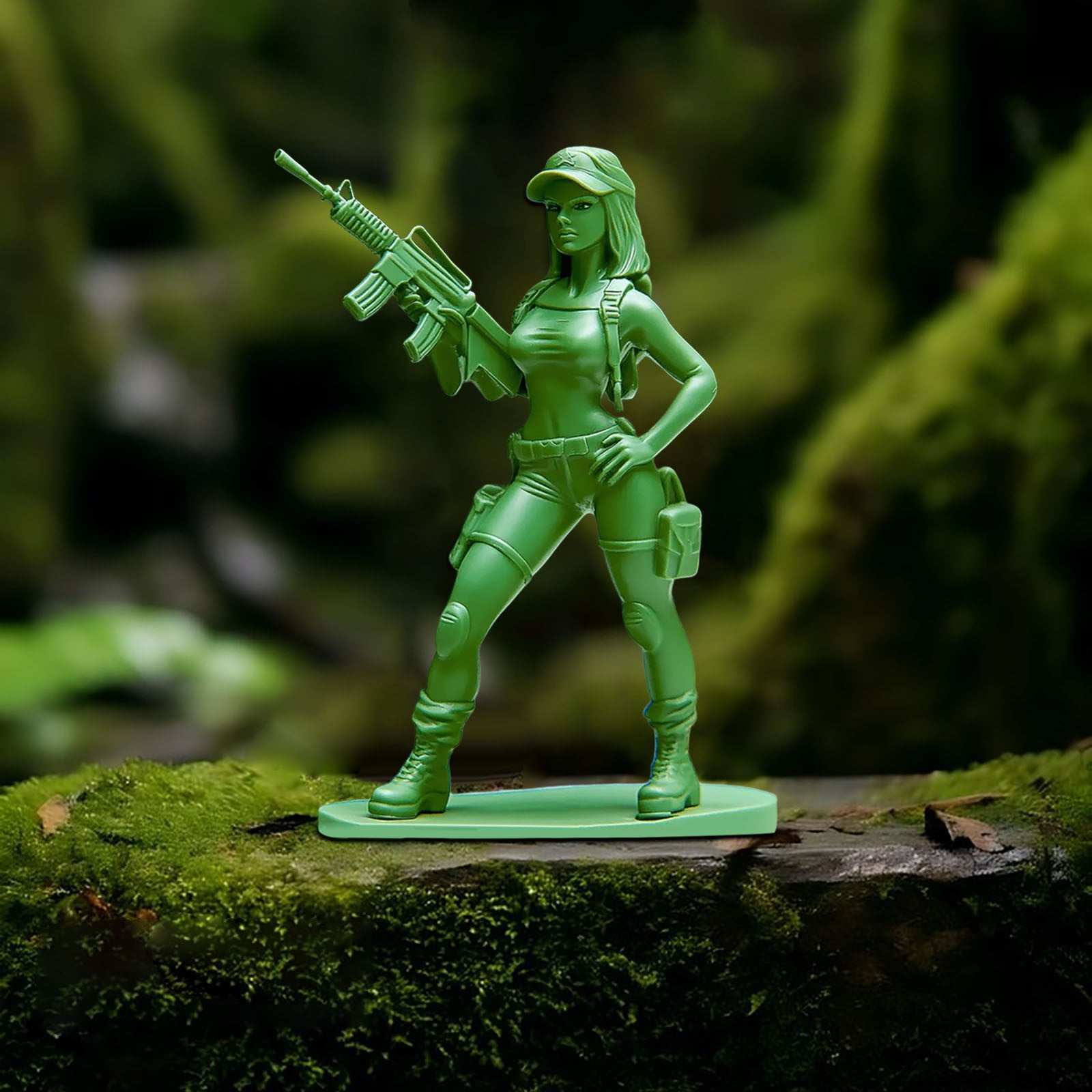 Interesting Soldier Figurine Decoration for Female Soldiers, Unique ...