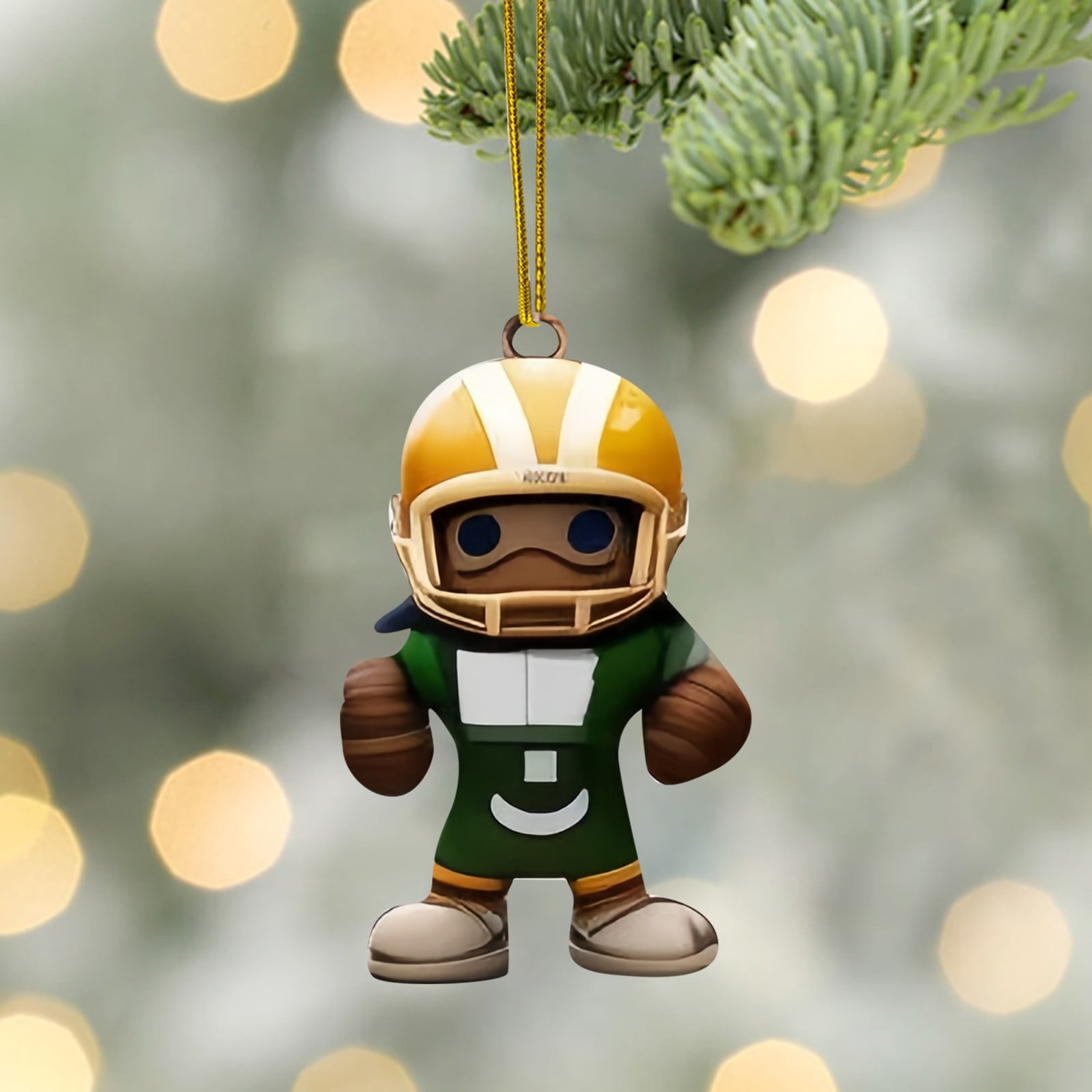 Interesting Super Wrist Style Rugby Player Acrylic Statue Keychain 2D ...