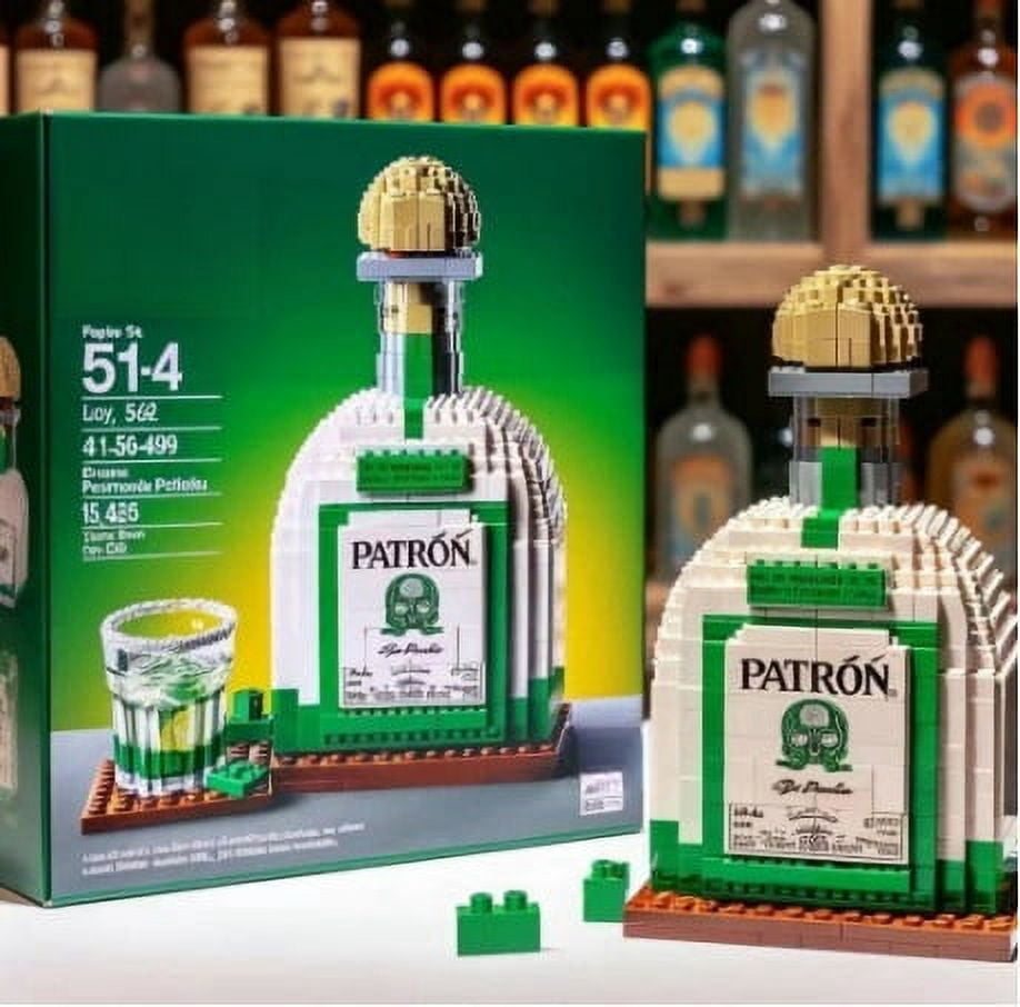 Interesting whiskey bottle building blocks new building blocks gifts ...
