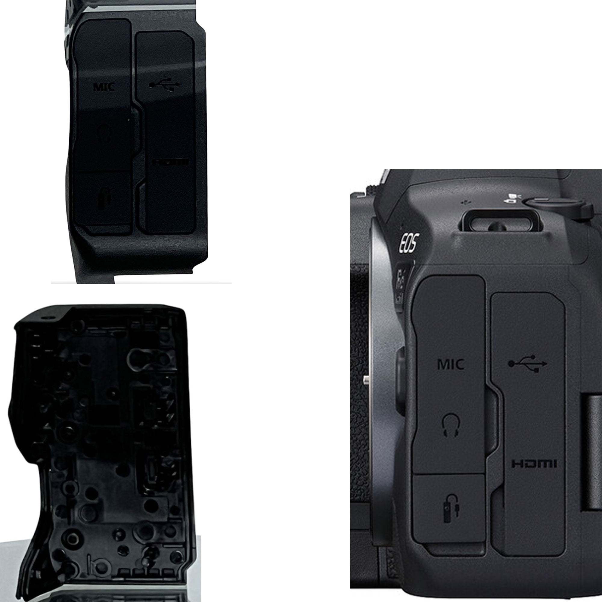 Interface Rubber MIC Remote HDMI Cap Cover For CANON EOS R6II R6 II ...