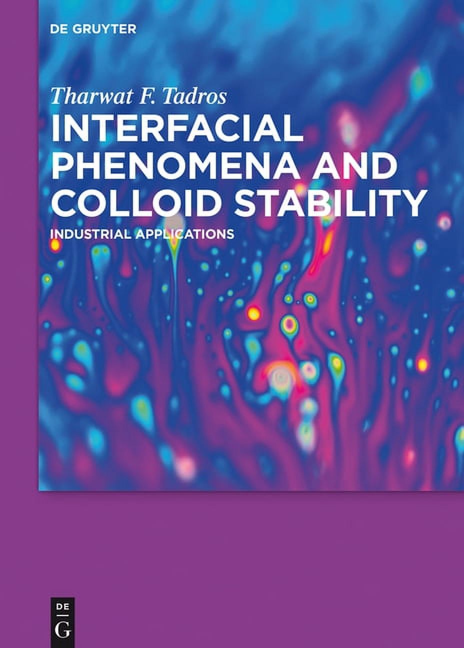 Interfacial Phenomena and Colloid Stability: Industrial Applications ...