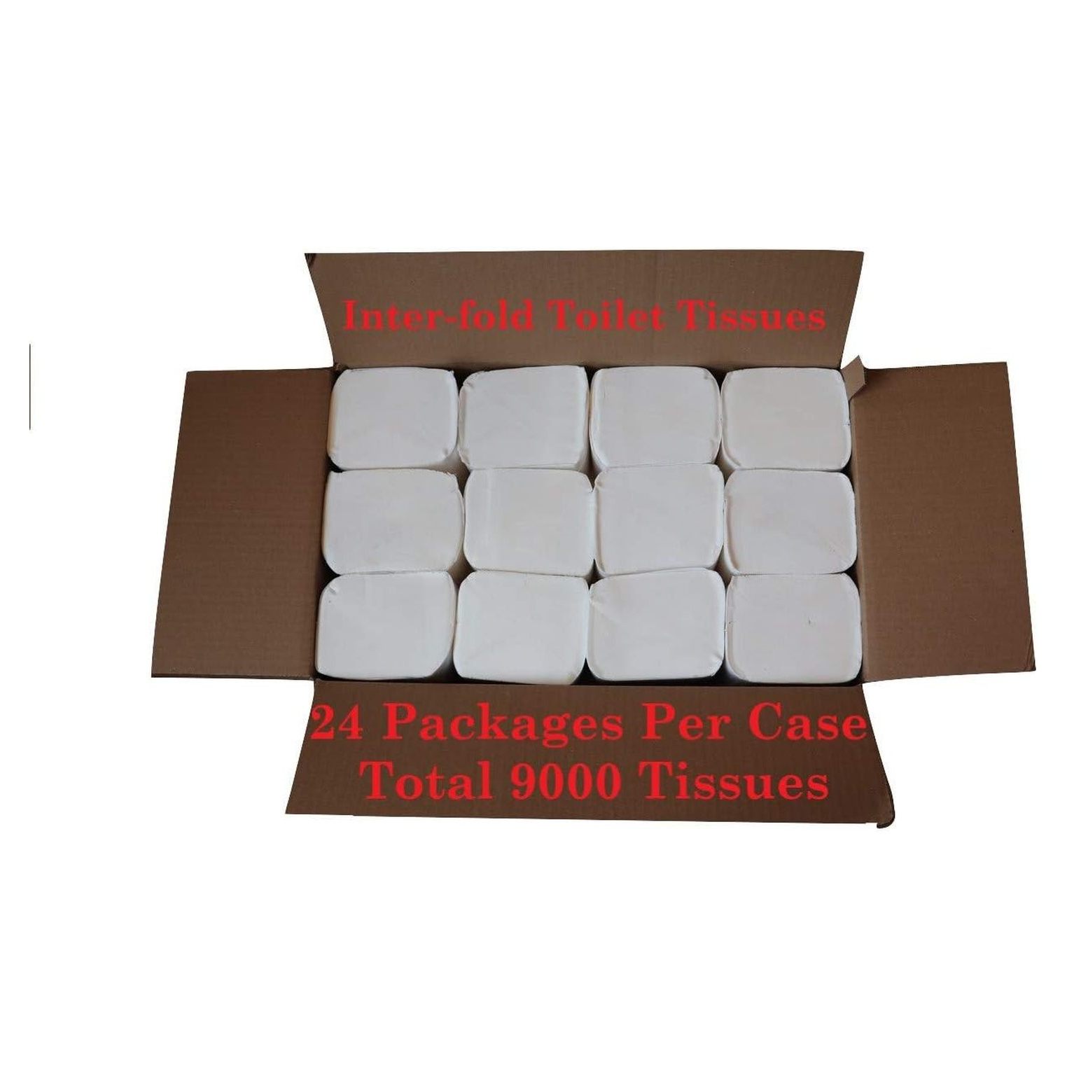 Interfold Bathroom Tissue - Toilet Tissue (Shabbos Tissue) Bulk (NOTE ...
