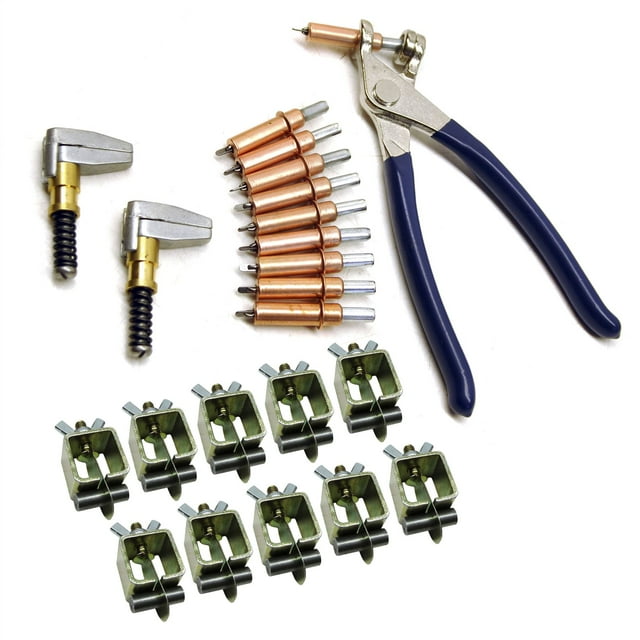 Intergrips Weld Clamps Sheet Metal Fasteners 10pk With Cleco Temporary ...