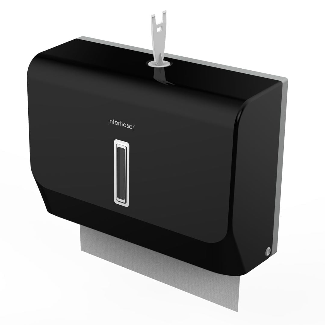 Interhasa Wall Mount Paper Holder & Dispenser with Installation ...