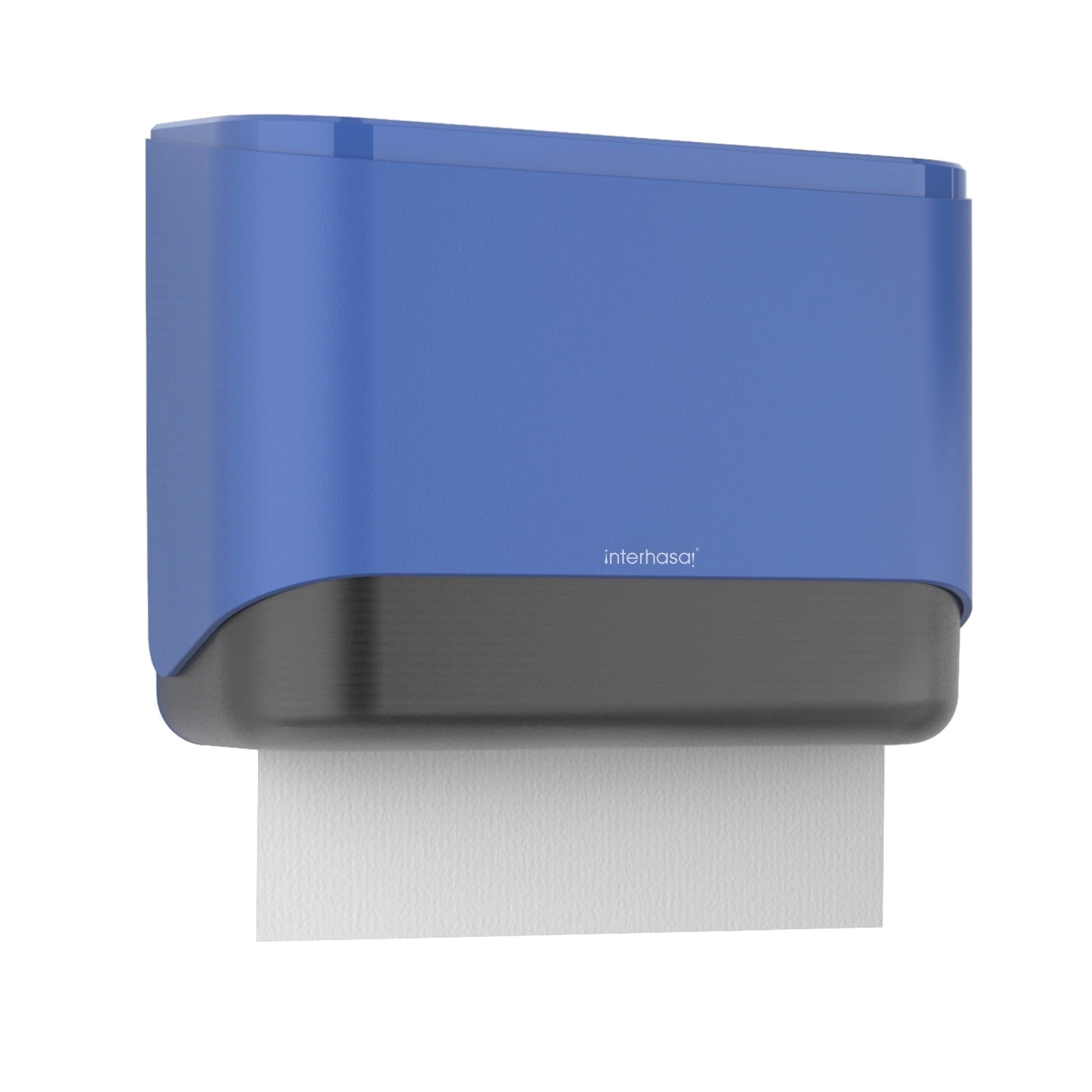 Interhasa Wall Mount Multifold Paper Towel Dispenser with Installation ...