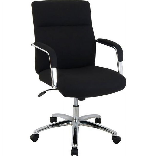 Interion High Back Fabric Task Chair - Black - Walmart.com