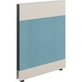 Global Industrial Modular Partition Base Panel, 30"W x 38"H, Blue ...