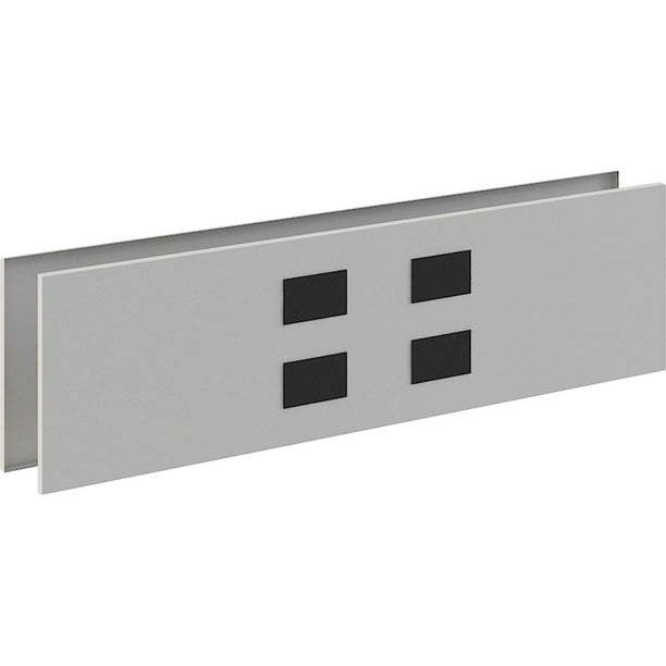 Interion Modular Partition Raceway Power Kit With Data For Desktop ...