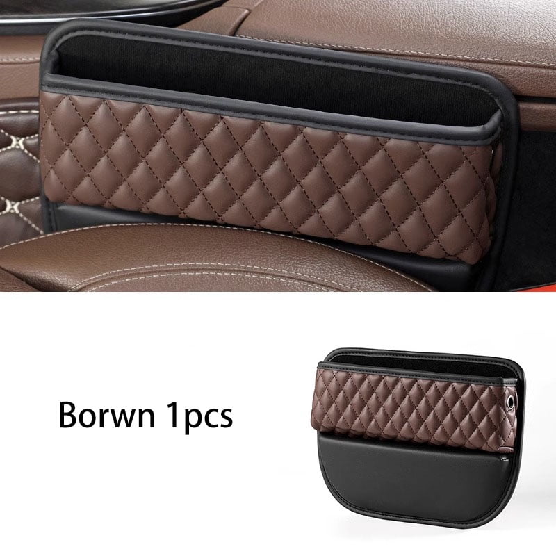 Interior Car Accessories 2024 Car Seat Gap Box Organizer Side Pocket ...